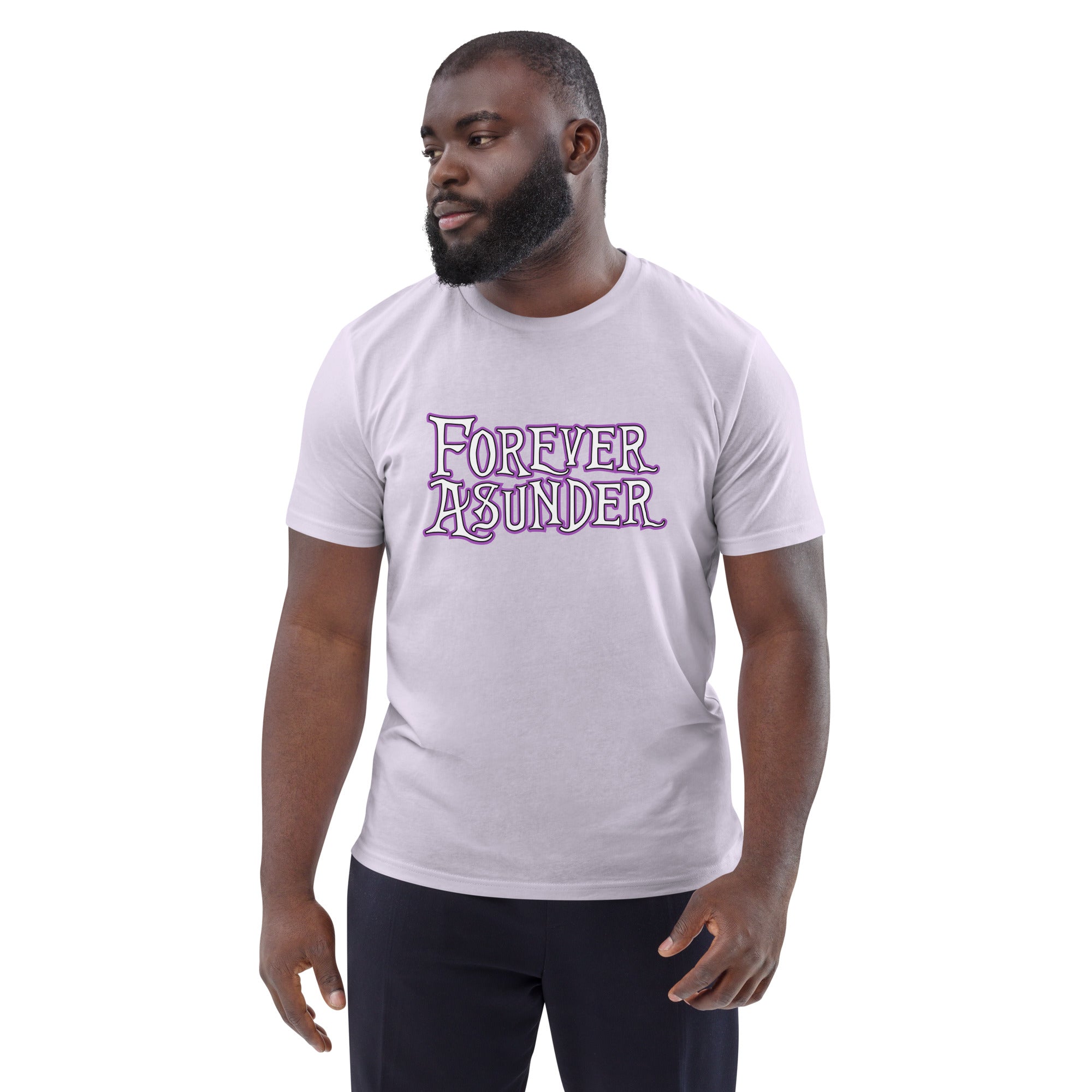 Unisex organic cotton t-shirt- Lavender – The Official Forever Asunder ...
